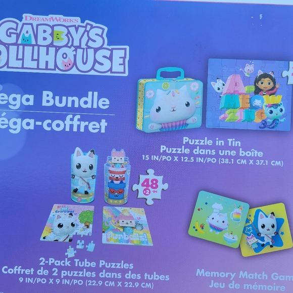 Dreamworks | Toys | Gabbys Dollhouse Puzzle Bundle Set 9 Puzzles ...